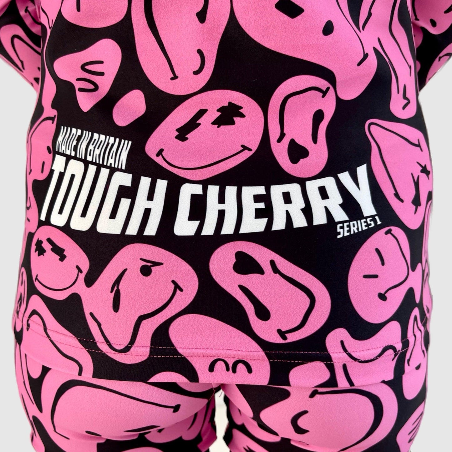 Smiley Rash Guard – Tough Cherry